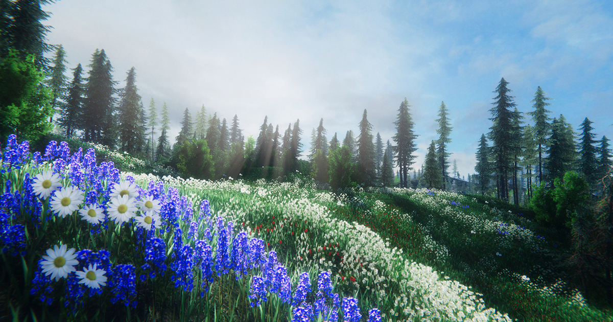 2in1 Birch,Spruce Pack | 3D Vegetation | Unity Asset Store