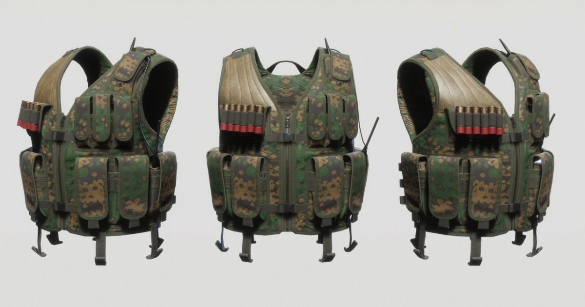 Tactical Vest F | Props | Unity Asset Store