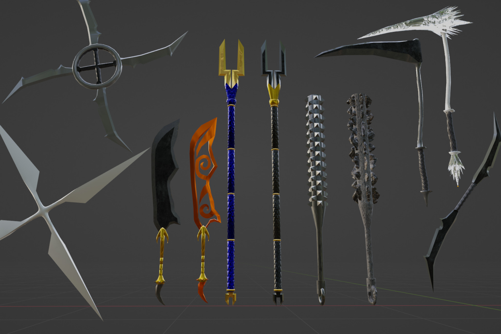 Uncommon Weapon Pack | 3D Weapons | Unity Asset Store