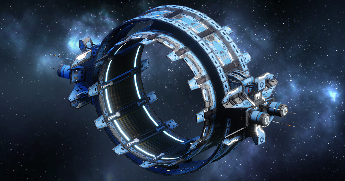Spaceship Jumpgate Type II | 3D Space | Unity Asset Store