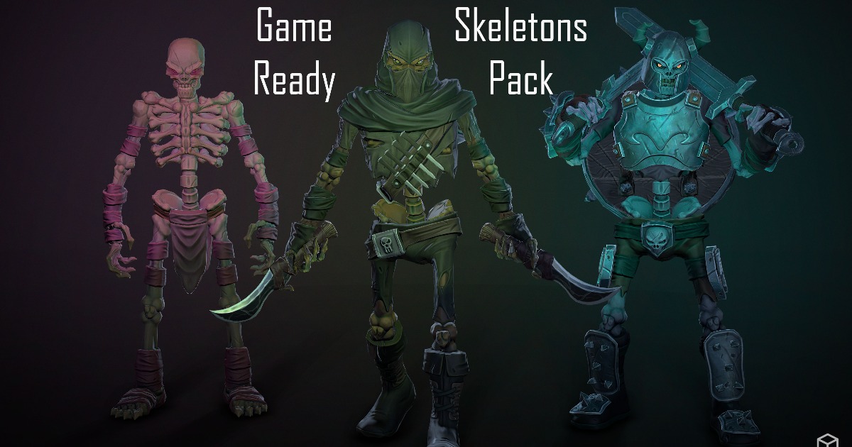 SkeletonPack1 | 3D Humanoids | Unity Asset Store