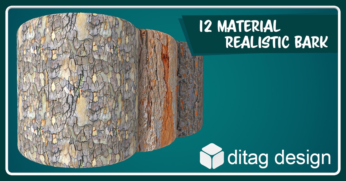 Bark - Realistic 4K PBR Collection Vol.03 | 2D Wood | Unity Asset Store