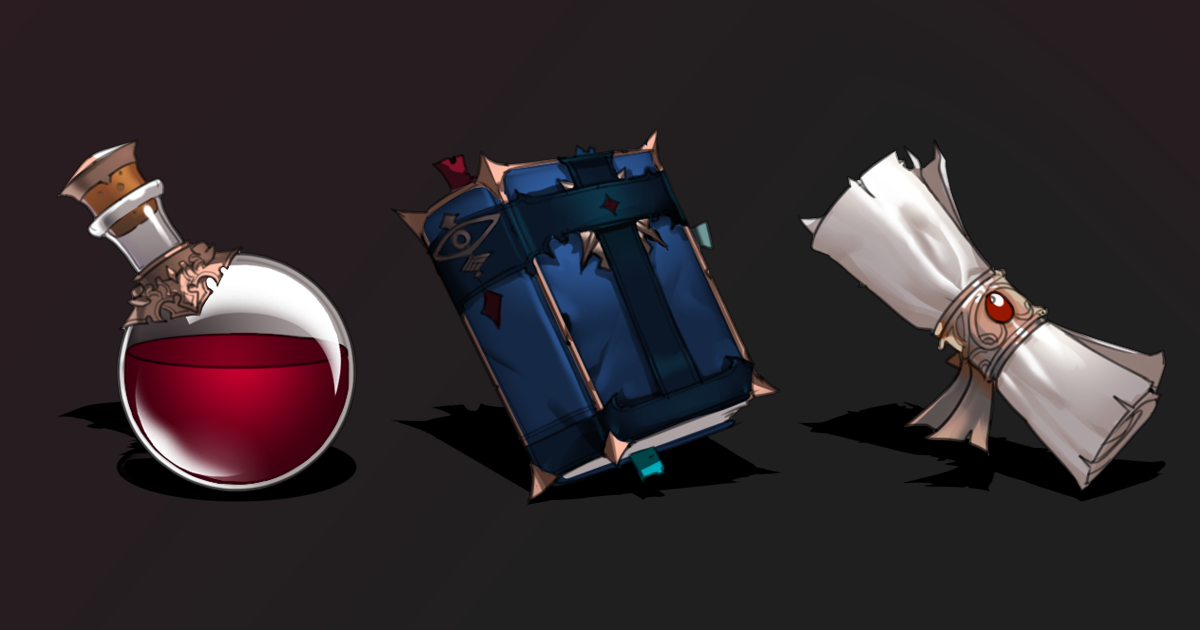 Item Icon Pack vol.1 | 2D 아이콘 | Unity Asset Store