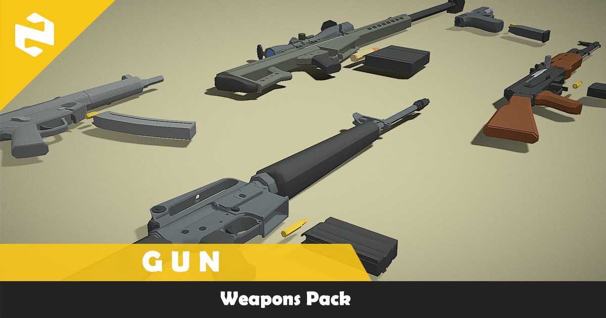 Free Gun Packs | 3D Guns | Unity Asset Store