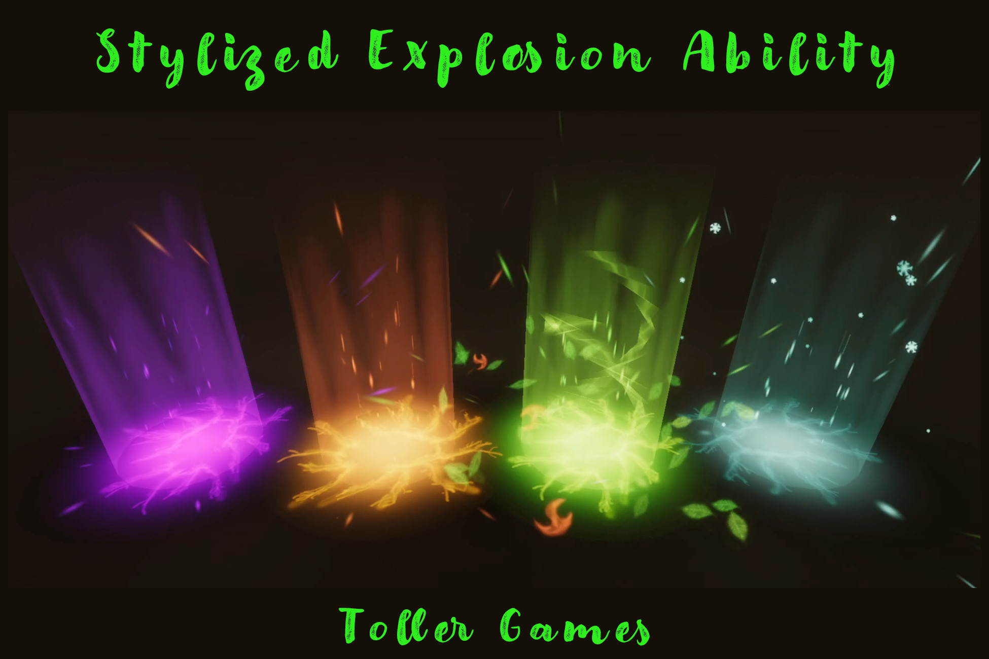 Stylized Explosion Ability | Spells | Unity Asset Store