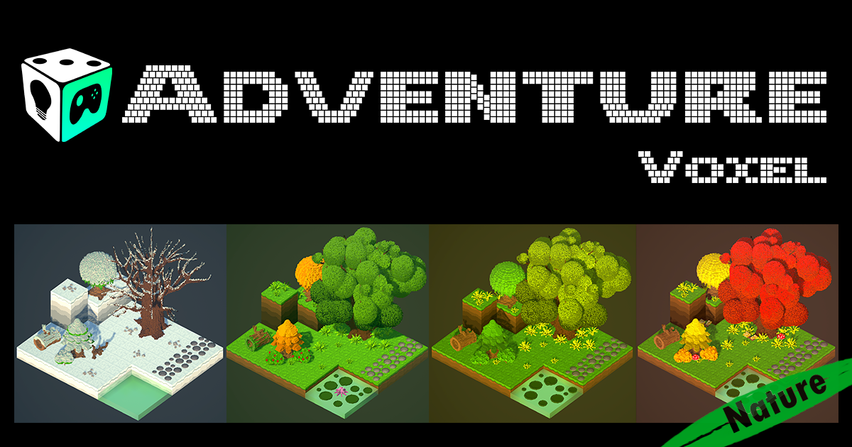 Adventure Vox: Nature | 3D Environments | Unity Asset Store