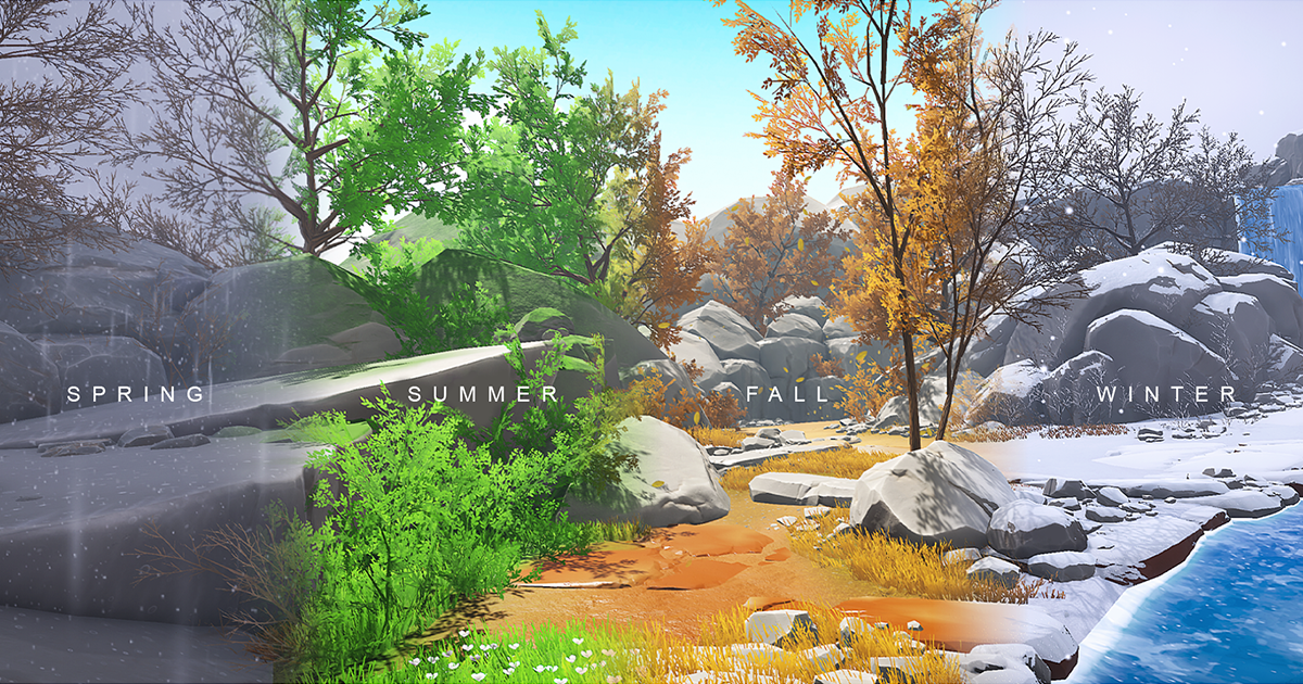 Customizable Rocks And Stones (Stylized, URP & Built-In) | 3D ...