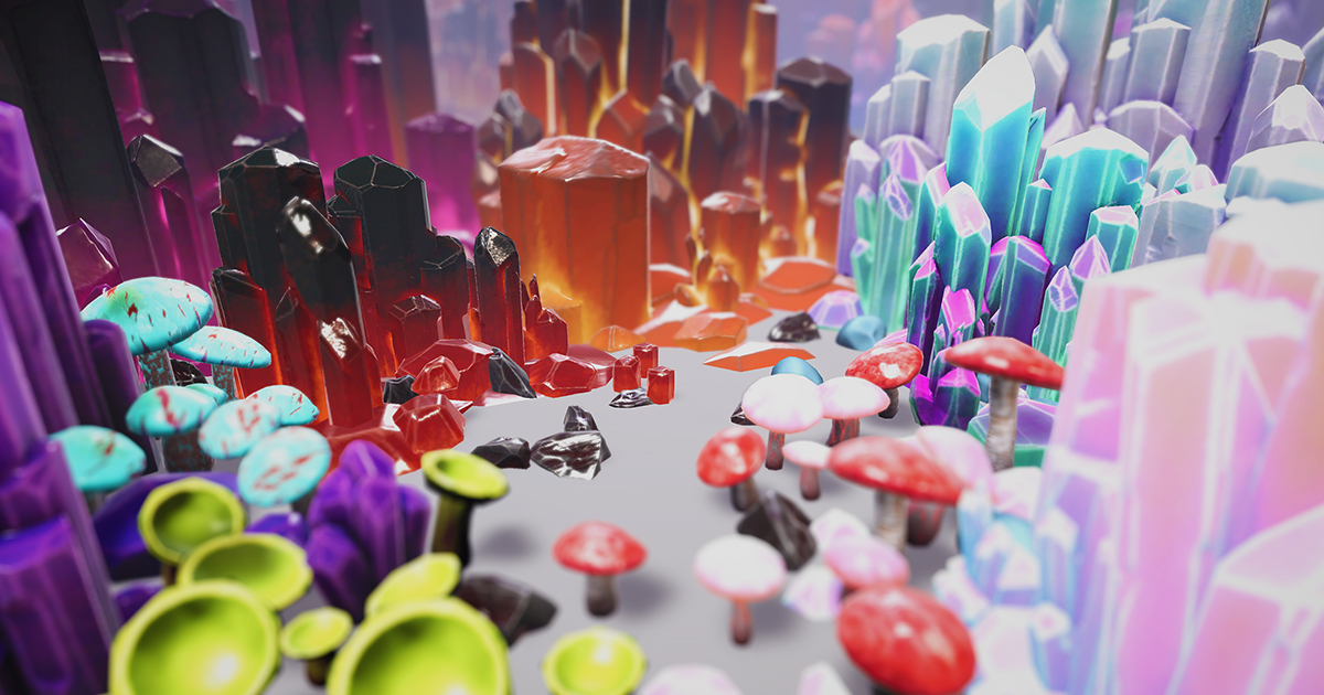 Stylized Cave Decorations | 3D Environments | Unity Asset Store