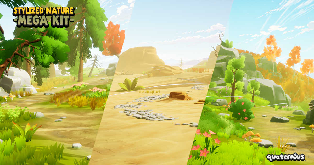 Stylized Nature MegaKit | 3D Environments | Unity Asset Store
