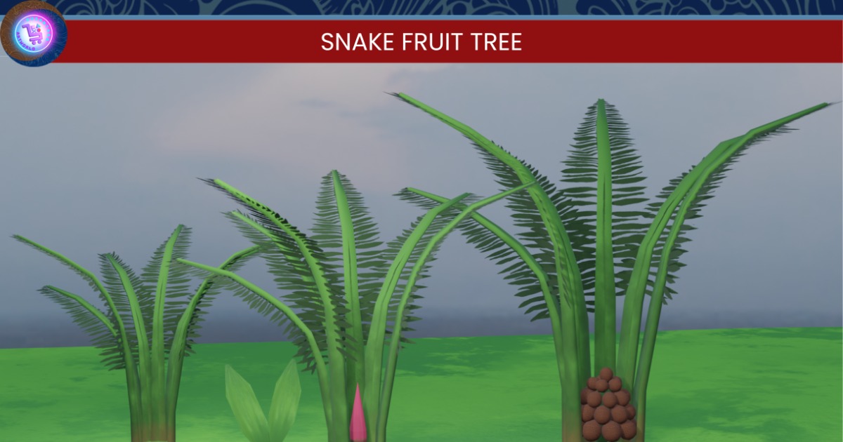 Snake Fruit Tree | 3D 环境 | Unity Asset Store