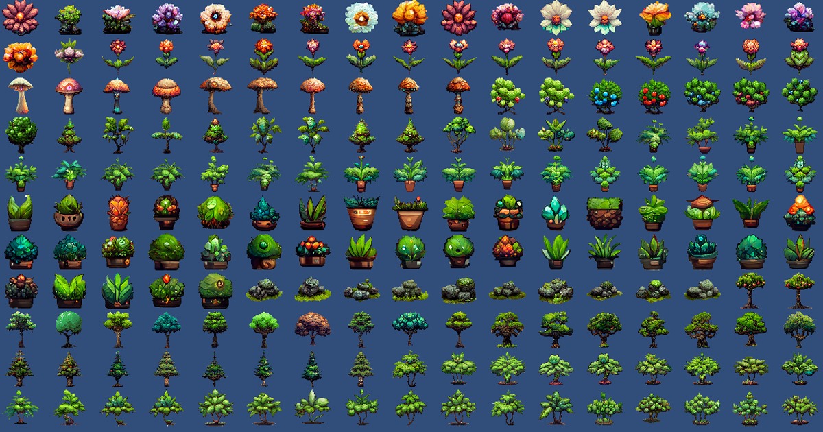 2D Painted Nature pack | 2D Nature | Unity Asset Store