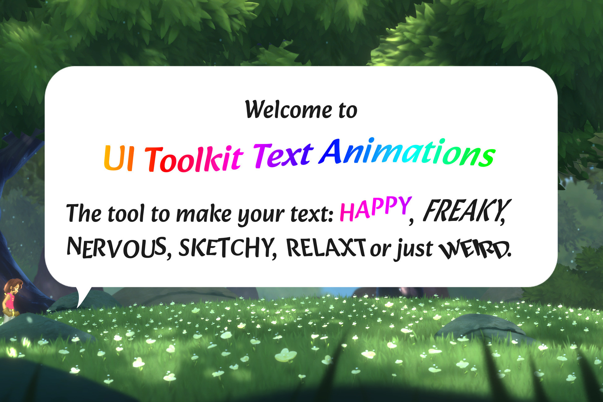UI Toolkit Text Animation 2 | GUI Tools | Unity Asset Store