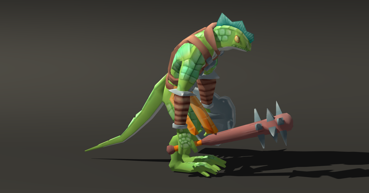 Medieval Fantasy HD - Lizard Warriors | 3D Creatures | Unity Asset Store