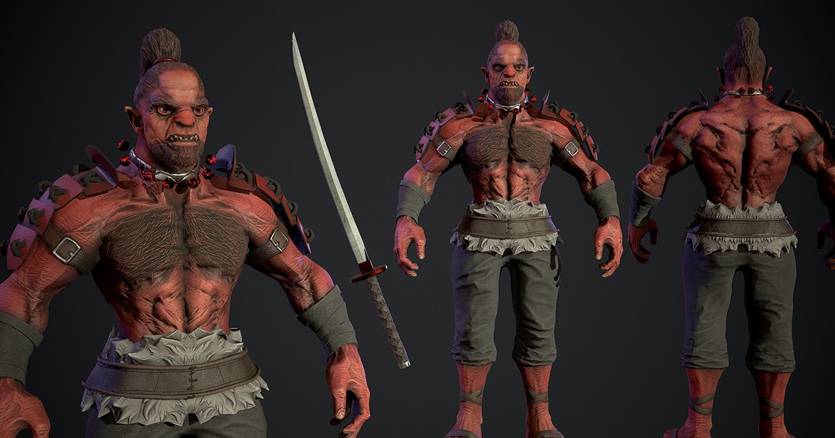 Monster Warrior2 | 3D Humanoids | Unity Asset Store
