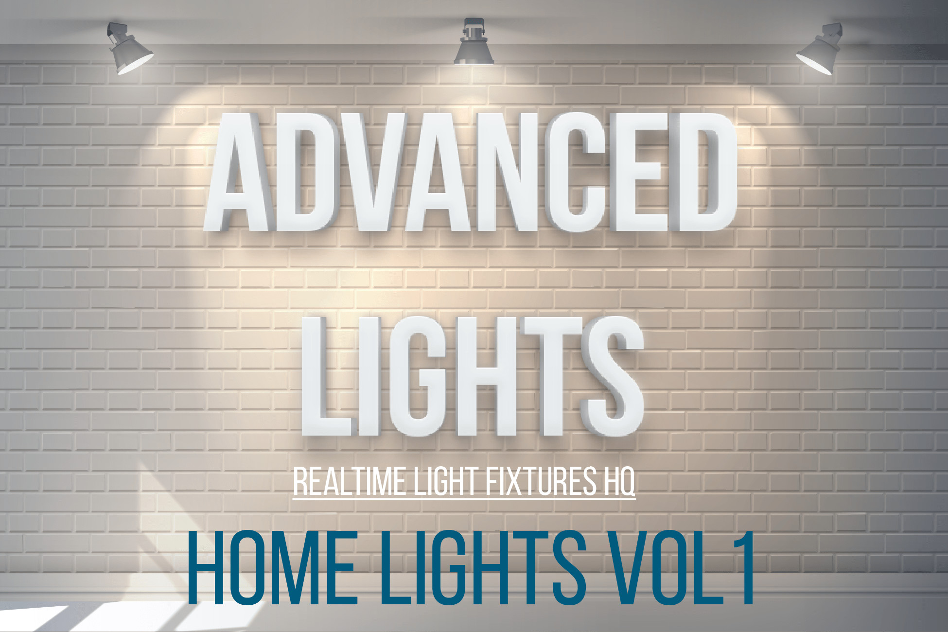 Advanced Lights - House Ceiling lamps | 3D 인테리어 | Unity Asset Store