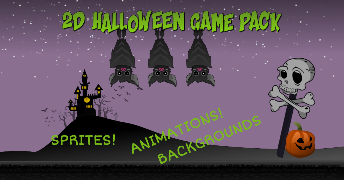 2D Halloween Game Pack | 2D Characters | Unity Asset Store
