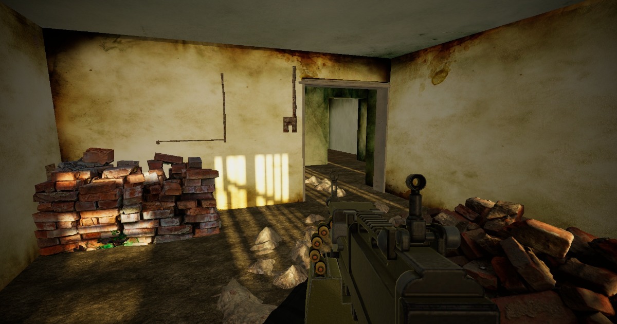 Abandoned Building | Scary & Horror | URP with textures & materials ...