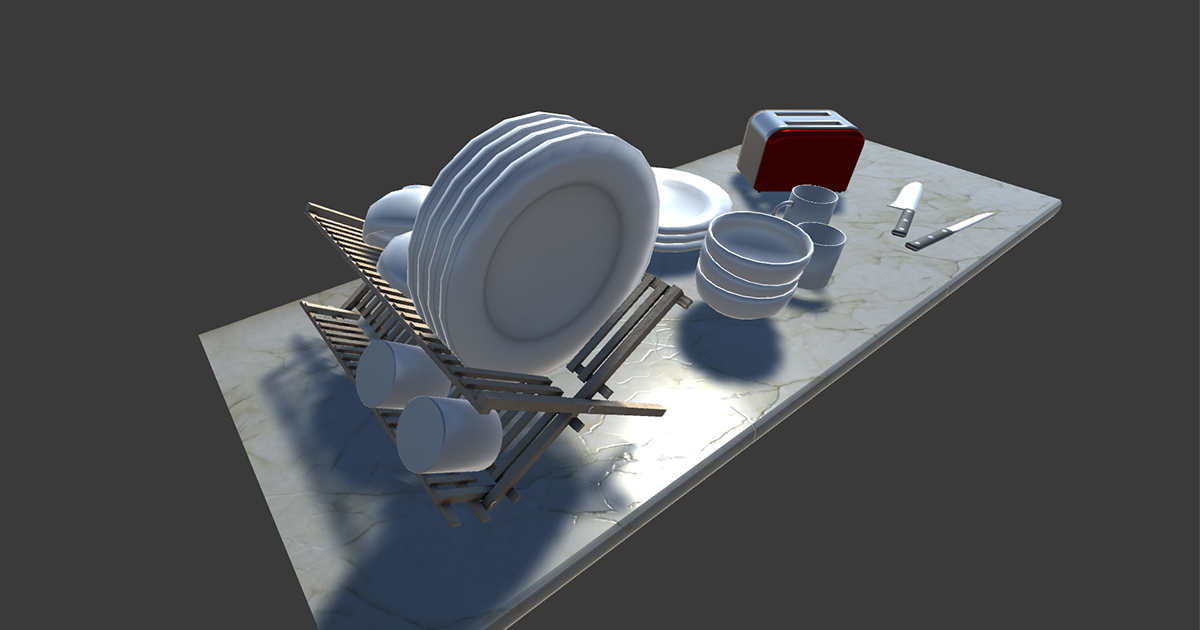 Kitchen Props Free | 3D Interior | Unity Asset Store