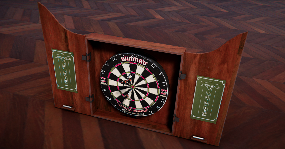Dartboard | 3D Interior | Unity Asset Store