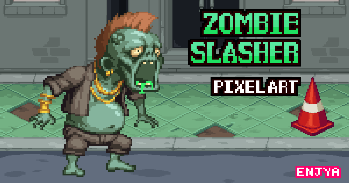 Zombie Slasher : Vomiting Zombie | 2D Characters | Unity Asset Store