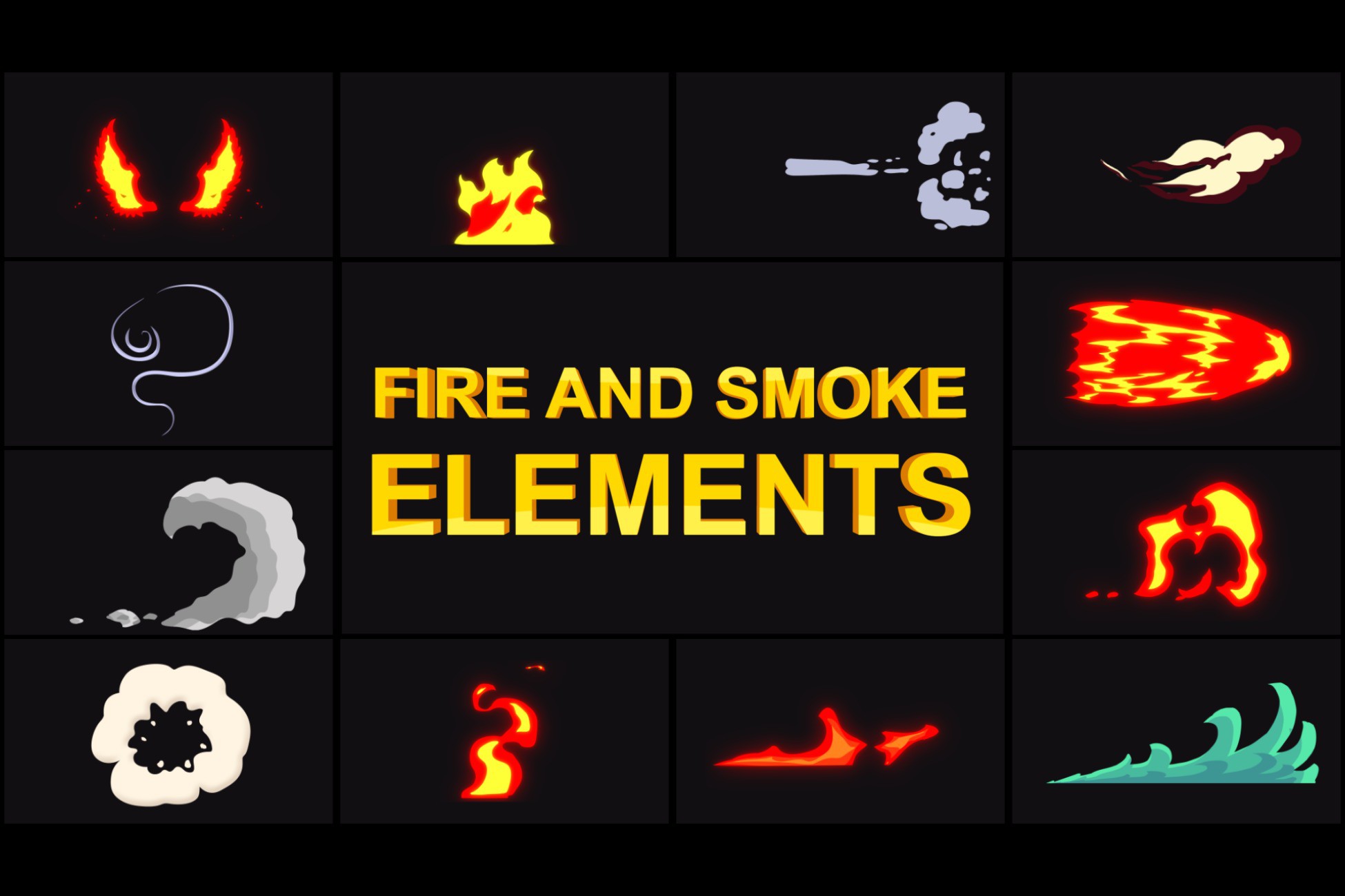 Fire And Smoke Elements | Fire & Explosions | Unity Asset Store