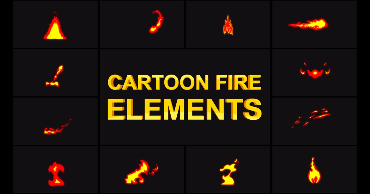 Cartoon Fire Elements Pack | VFX | Unity Asset Store