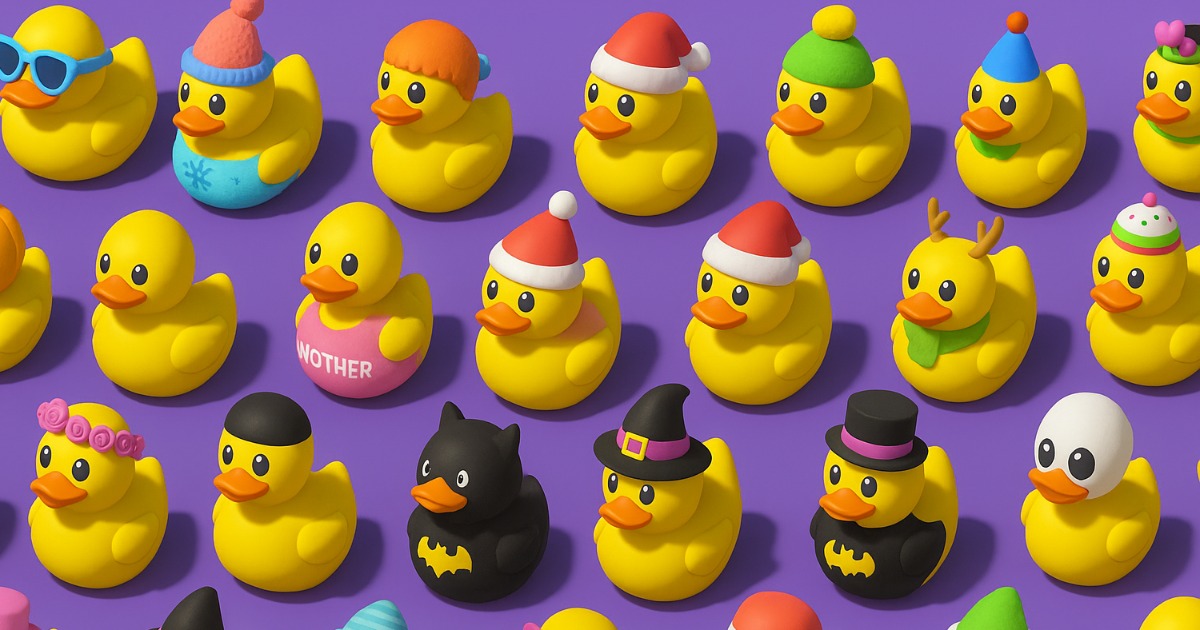 Rubber Duck Collection | 3D Props | Unity Asset Store