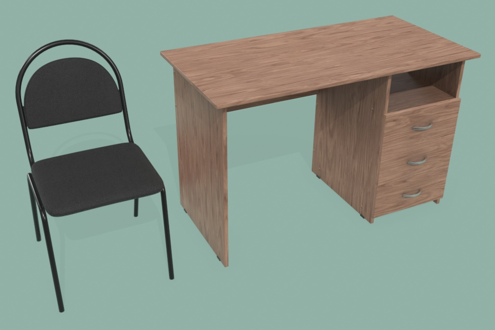 Desk and Chair | 3D Furniture | Unity Asset Store