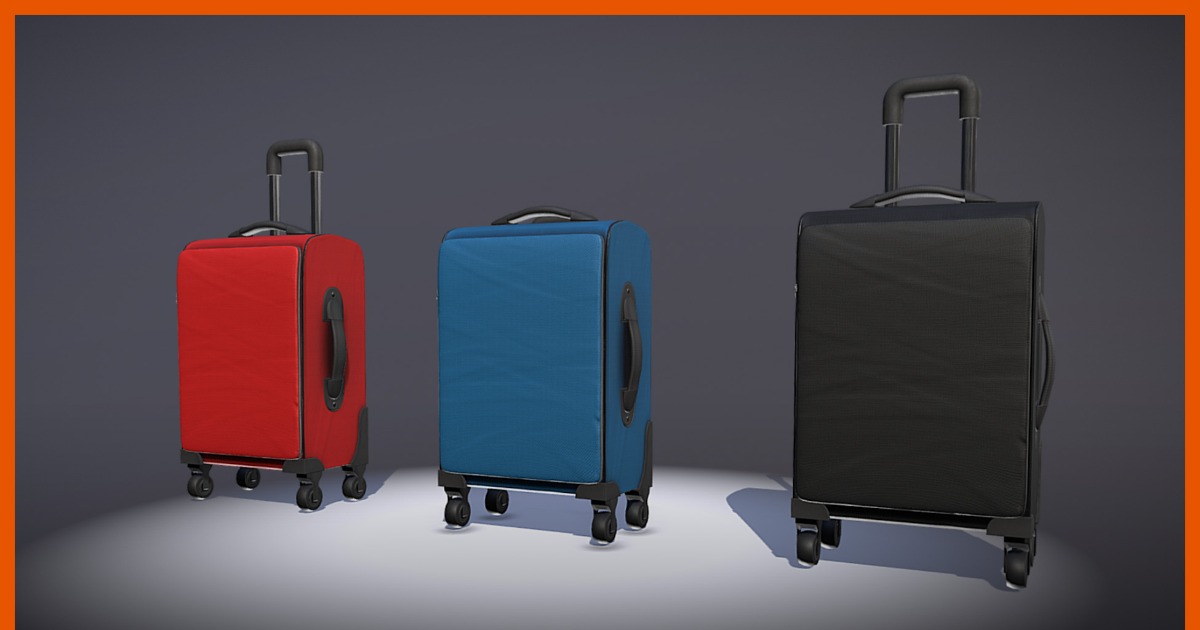 Luggage_04 | 3D Props | Unity Asset Store
