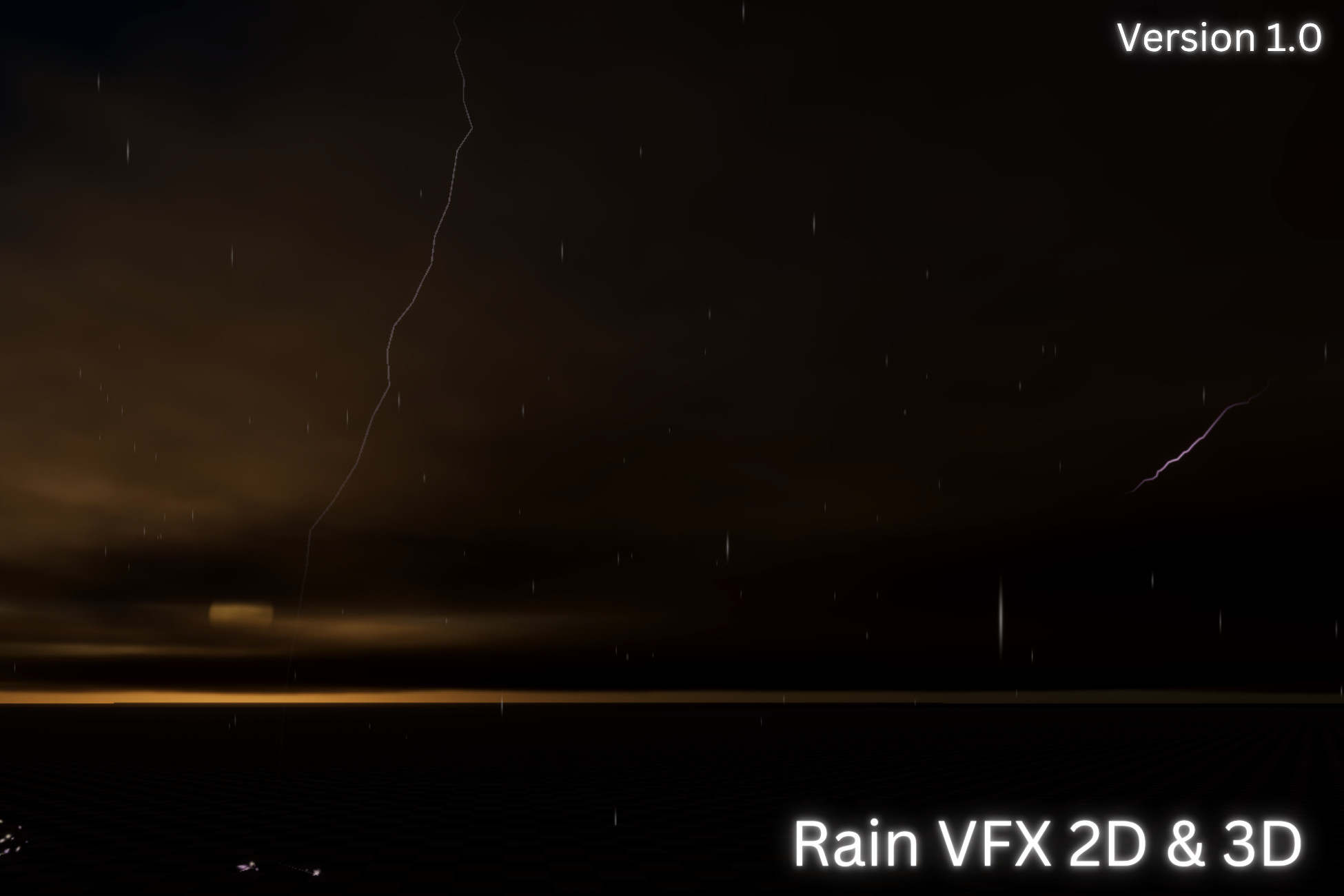 Rain System VFX 2D, 3D | 環境系 | Unity Asset Store