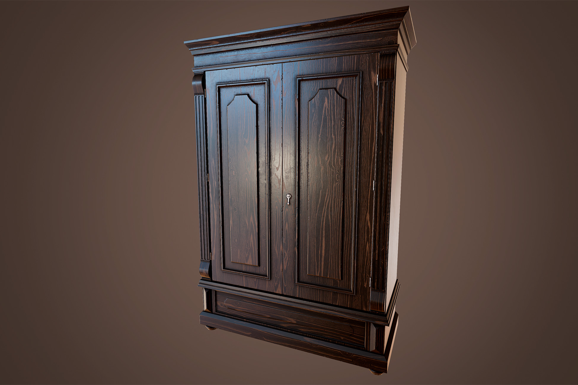 Vintage Wardrobe | 3D Furniture | Unity Asset Store