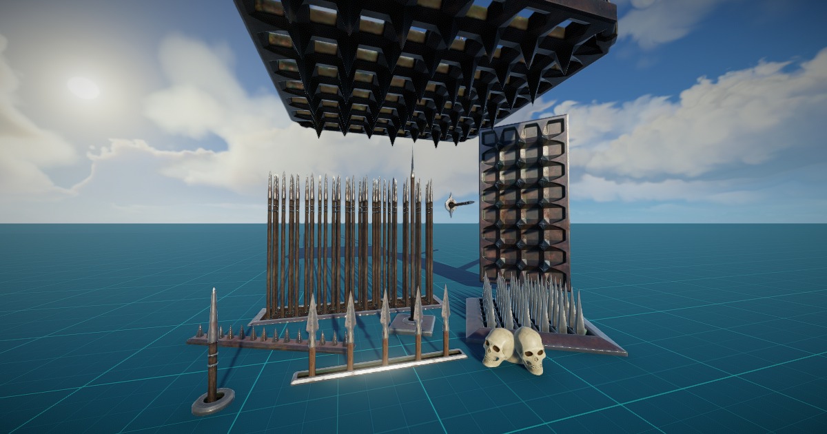 Dungeon Spike Traps | 3D Props | Unity Asset Store