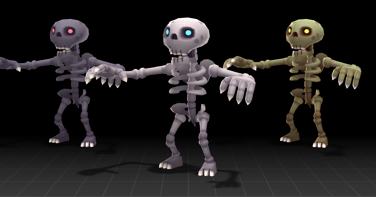 Poly HP - GraveWalker | 3D Creatures | Unity Asset Store