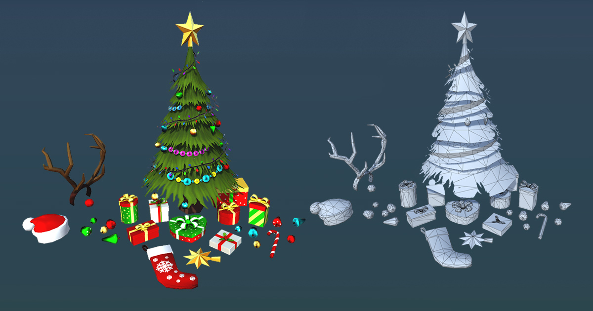 Christmas stuff | 3D Props | Unity Asset Store