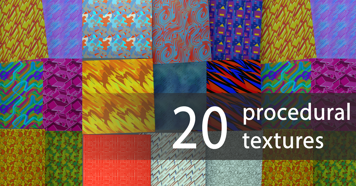 Texture pack to skins | 2D Abstract | Unity Asset Store