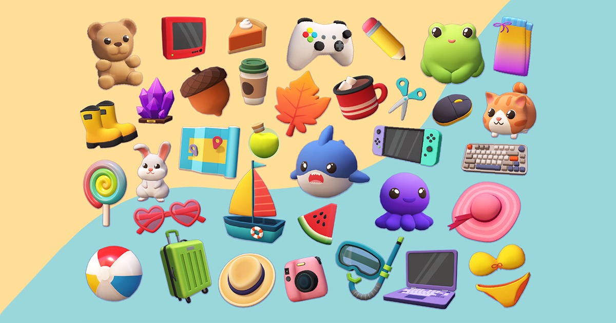 Low Poly 3D Props Model Pack 4 | 3D Environments | Unity Asset Store