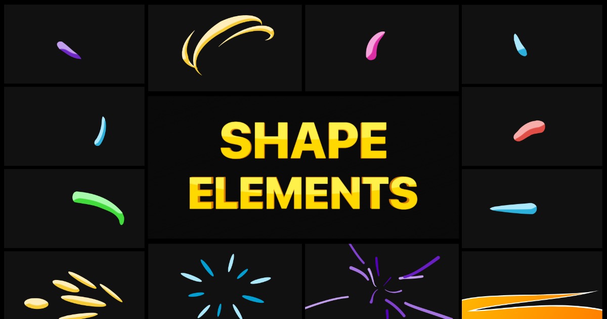 Shape Elements Pack (21.02) | 2D Textures & Materials | Unity Asset Store