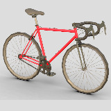 Low-Poly Bicycle # 9