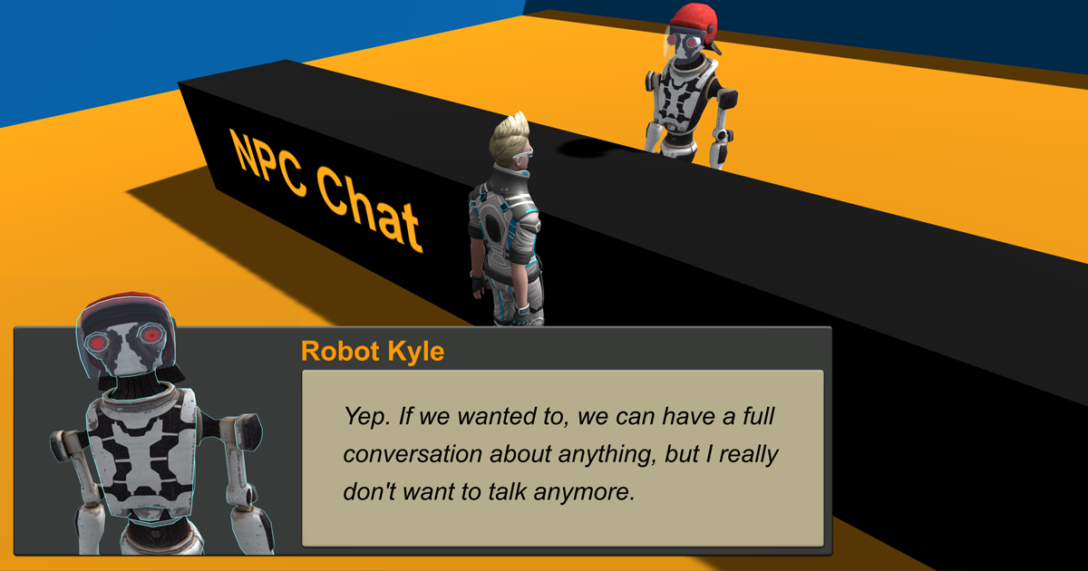 NPC Chat | Level Design | Unity Asset Store