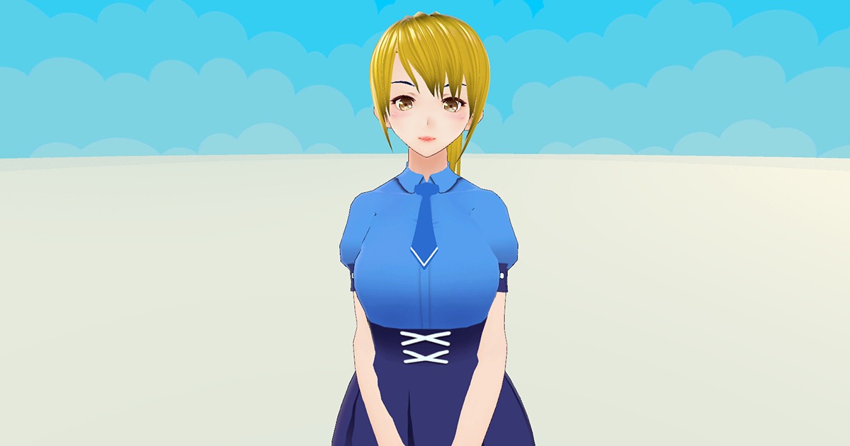 Japanese Anime Girl NO.8 | 3D Humanoids | Unity Asset Store