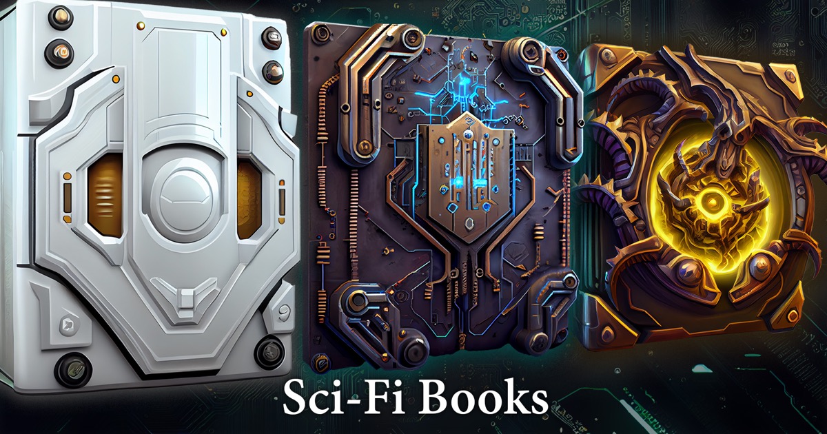 Sci-Fi Books | 2D Icons | Unity Asset Store