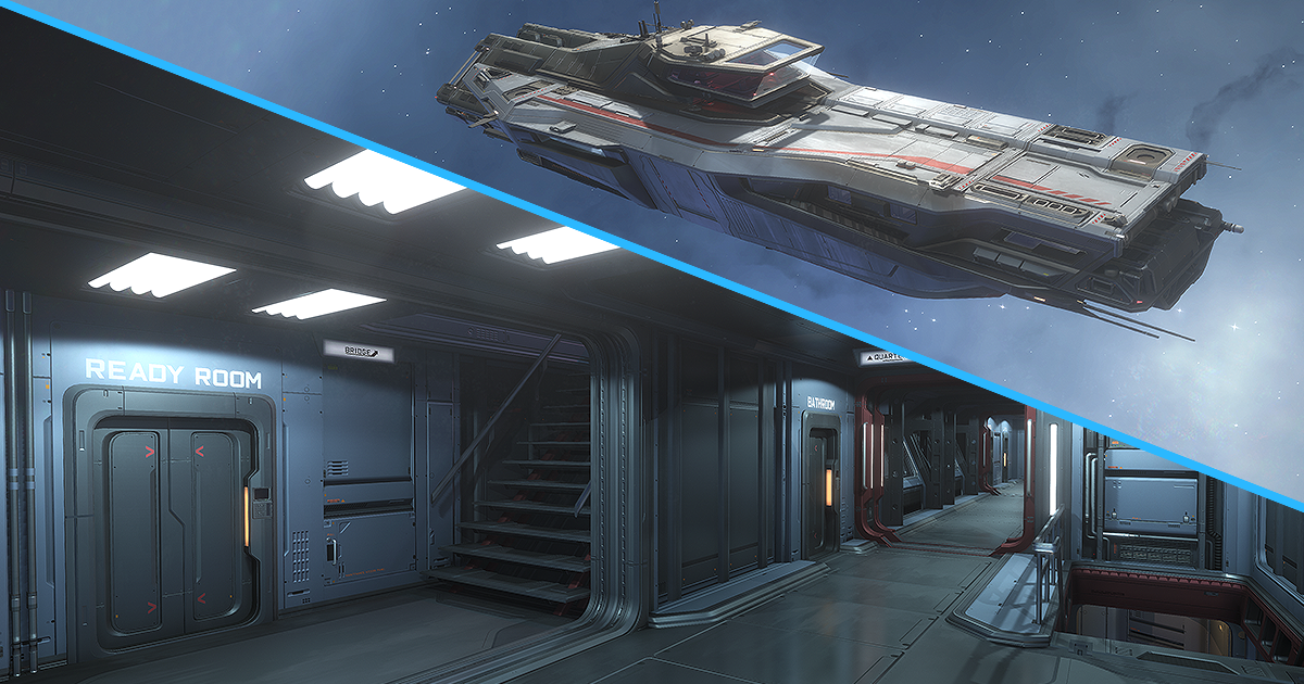 Fenris Frigate: Spaceship with Full Interior | 3D 宇宙船 | Unity Asset Store