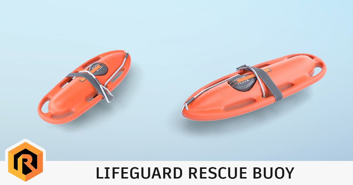 Lifeguard Rescue Buoy | 3D Props | Unity Asset Store