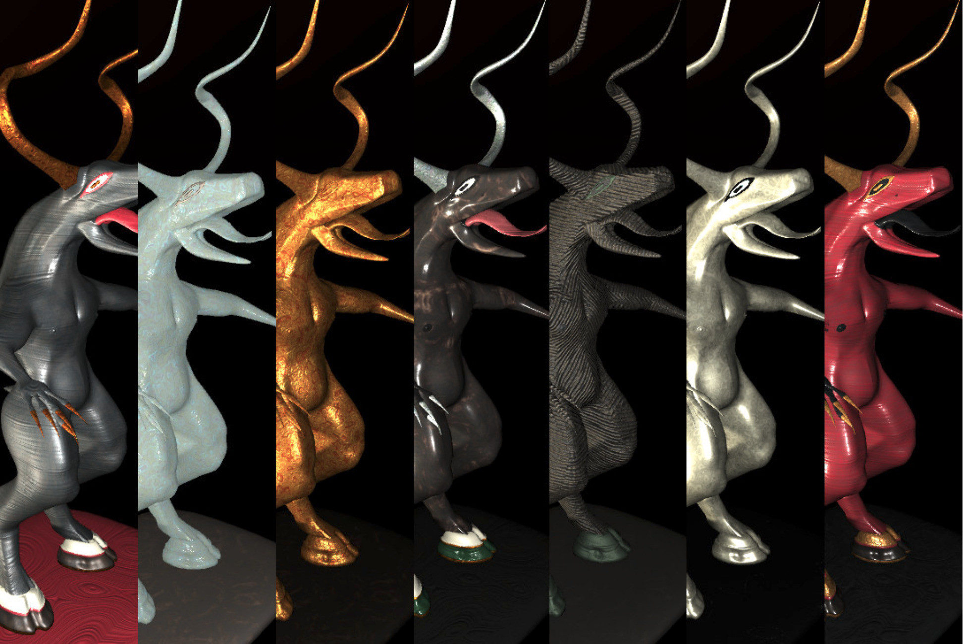 Evil Gods Collection - Minotaur, All Models | 3D Props | Unity Asset Store