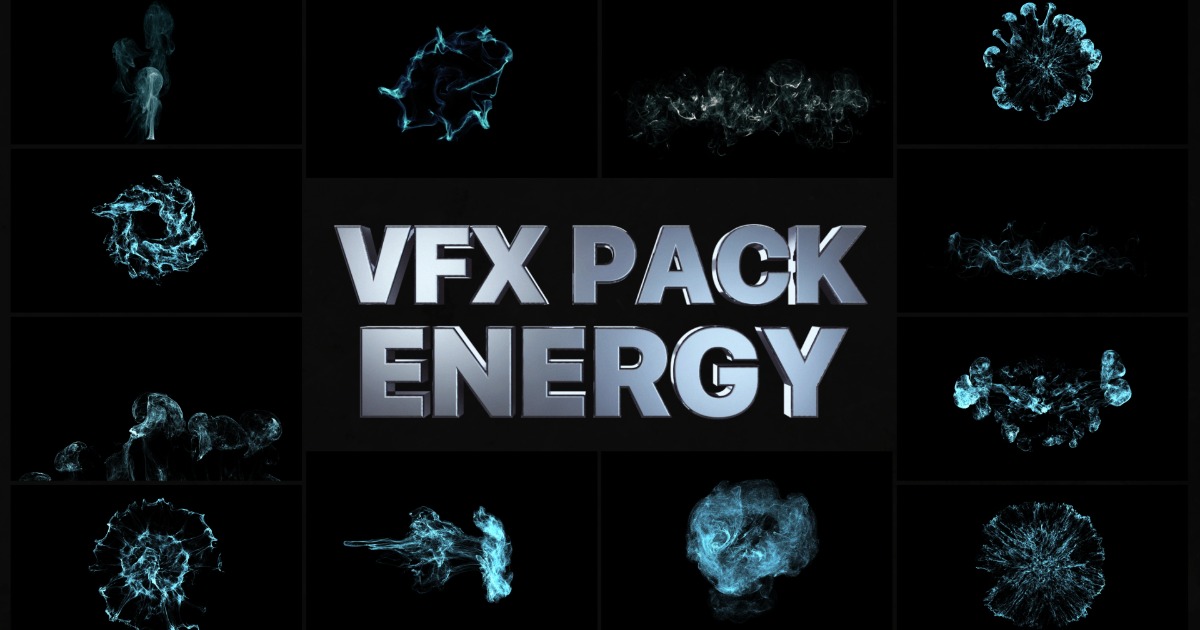VFX Energy Elements (08.03) | 2D Textures & Materials | Unity Asset Store