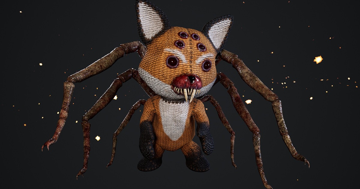 HorrorFoxy | 3D Creatures | Unity Asset Store
