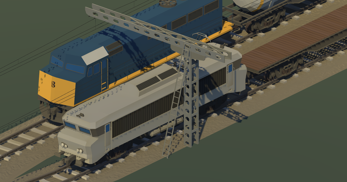 Low Poly Trains | 3D Land | Unity Asset Store