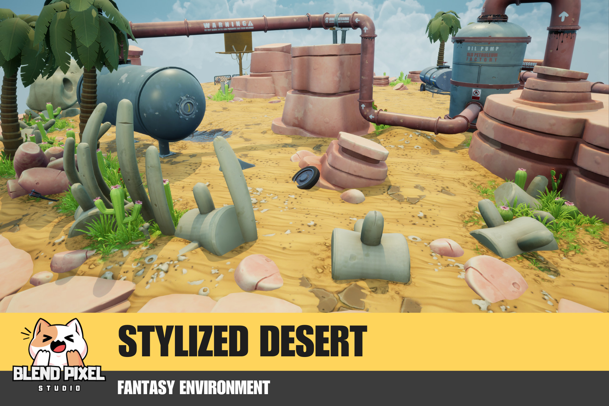 Fantasy Environment - Stylized Desert | 3D Fantasy | Unity Asset Store