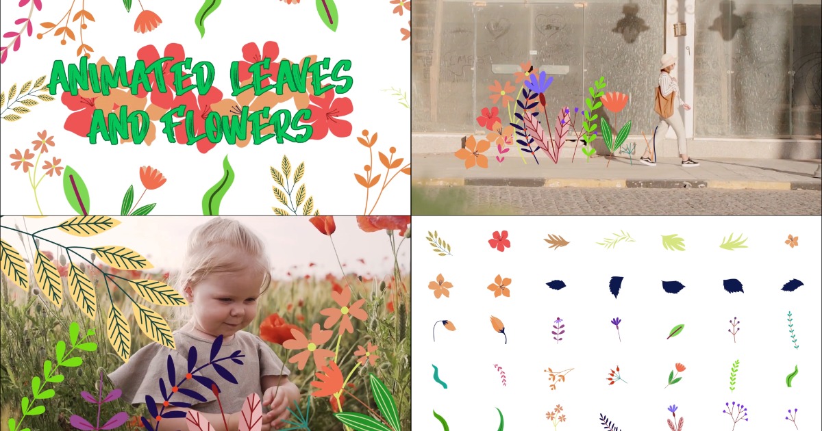 Animated Leaves And Flowers (22.04) | 2D Textures & Materials | Unity ...