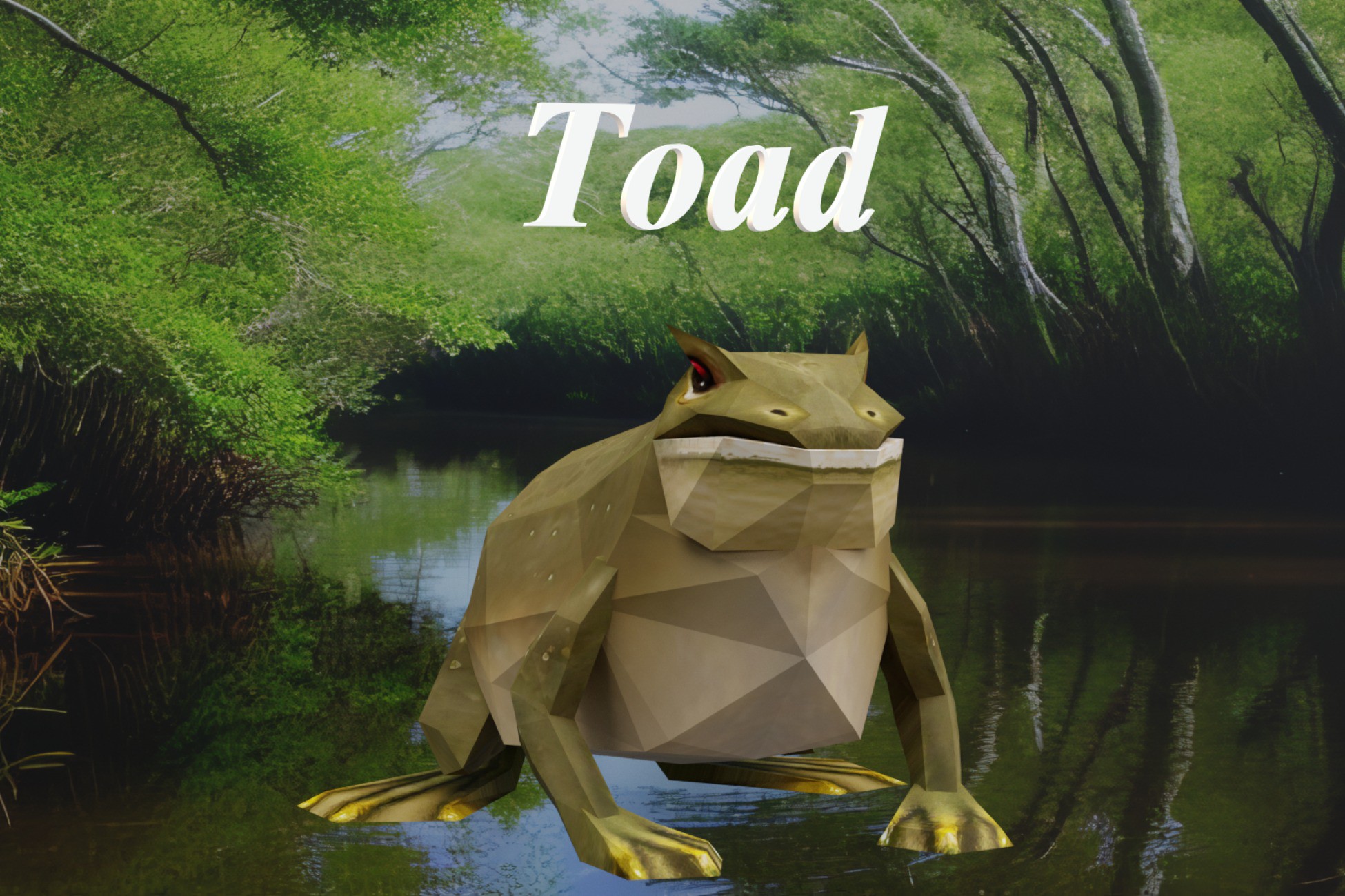 Toad Low Poly | Characters | Unity Asset Store